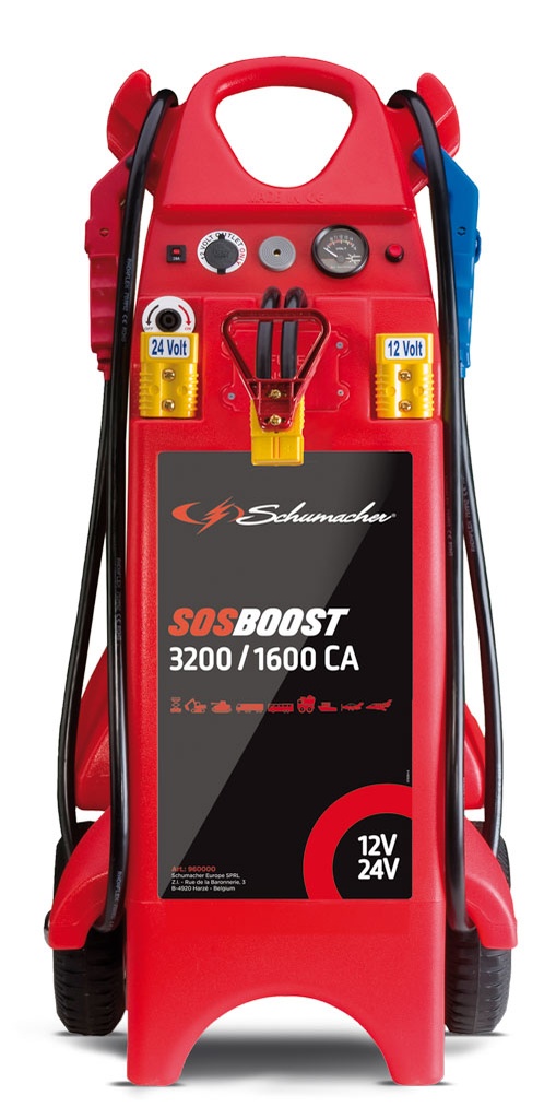 Start Booster SOS Mobile 12V & 24V 3200/1600CA | power-shop